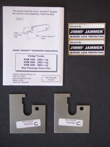 Door Lock Protection Plates for Dodge RAM