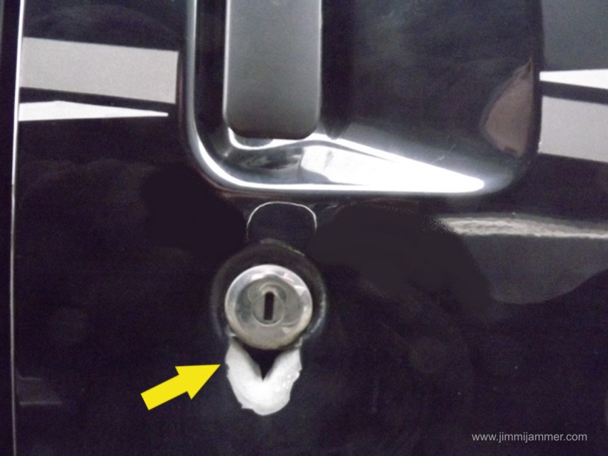 Ford Van Lock Protection Plates