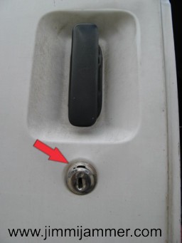 Ford Van Lock Protection Plates