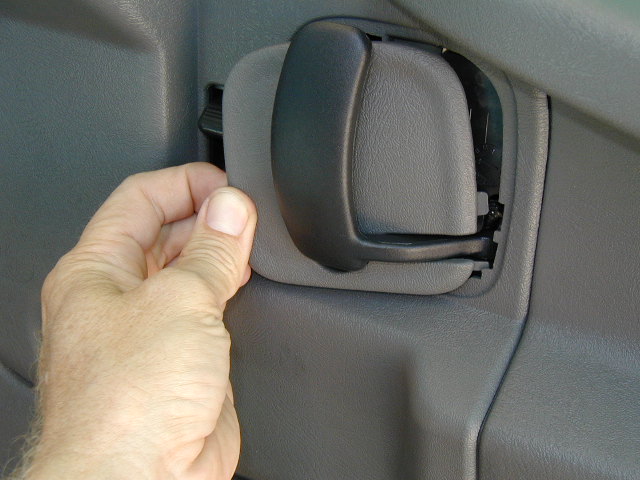 Express Van door handle plate