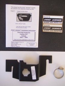 Buy Jimmi Jammer in door lock protection Avalanche Tailgate 02-06 ...